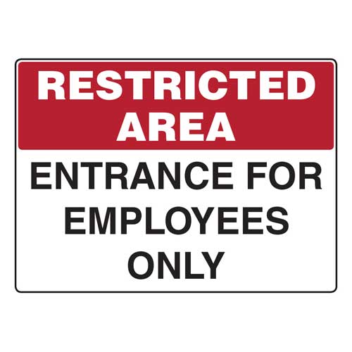 Entrance For Employees Only | Highway 1