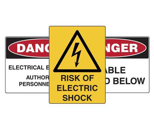 Electrical Safety Signs